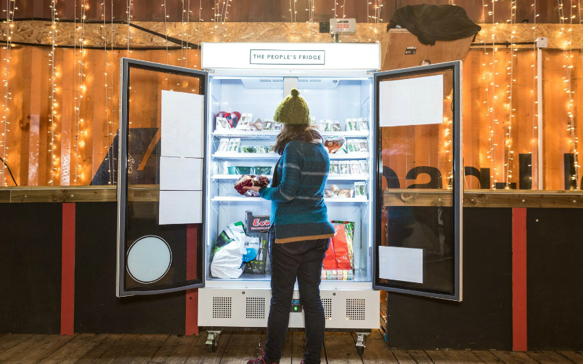 The People’s Fridge: A community fridge to share food and cut food ...